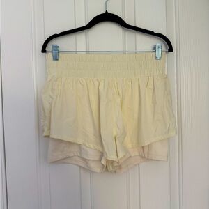 POPFLEX | Shorts | Nwt Popflex High Waisted Supershort In Buttercream ...